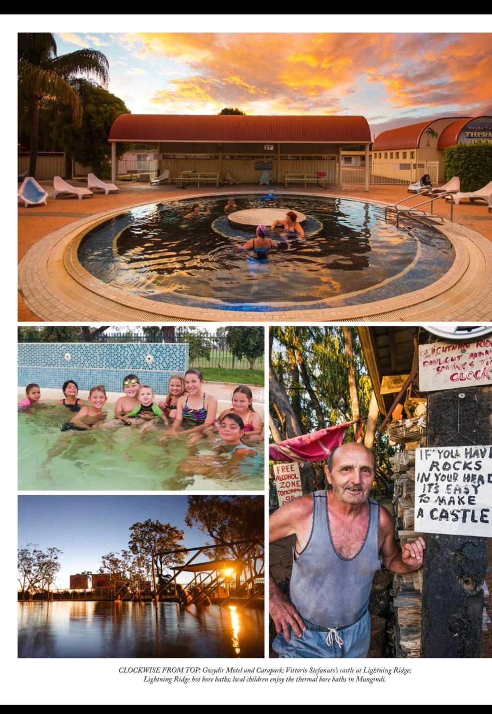 ‘Hydrotherapy’ – travel story for Outback magazine | Ricky French